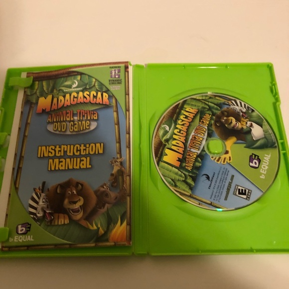 Dreamworks | Other | Dreamworks Madagascar Animal Trivia Dvd Game ...
